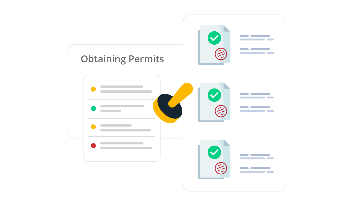 License and permit planner